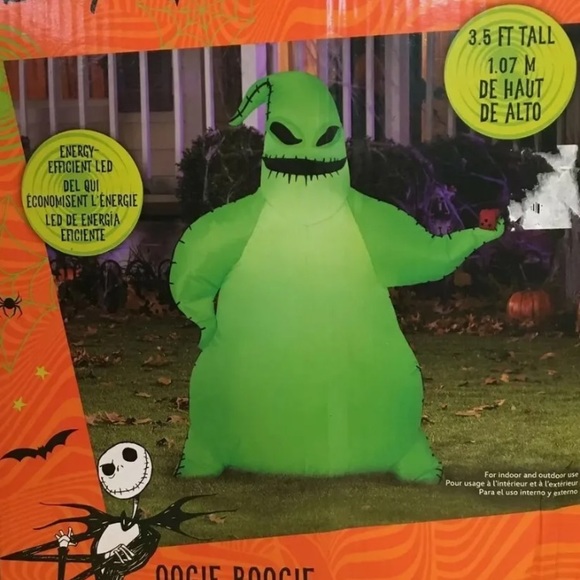 Holiday | Gemmy Disney Oogie Boogie Airblown Inflatable 35ft Halloween ...